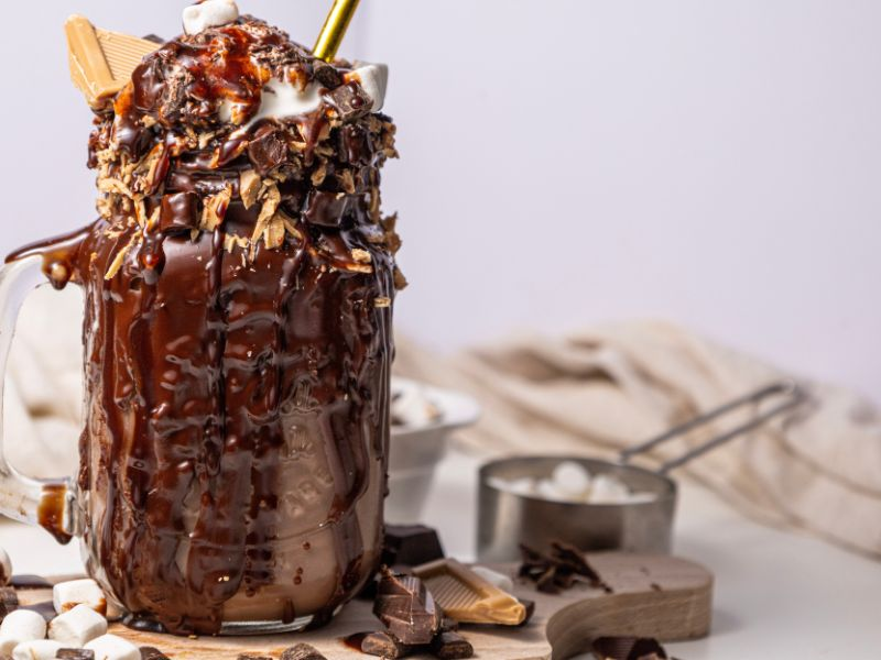 Chocolate Freak Shake Recipe - Anuri's Kitchen