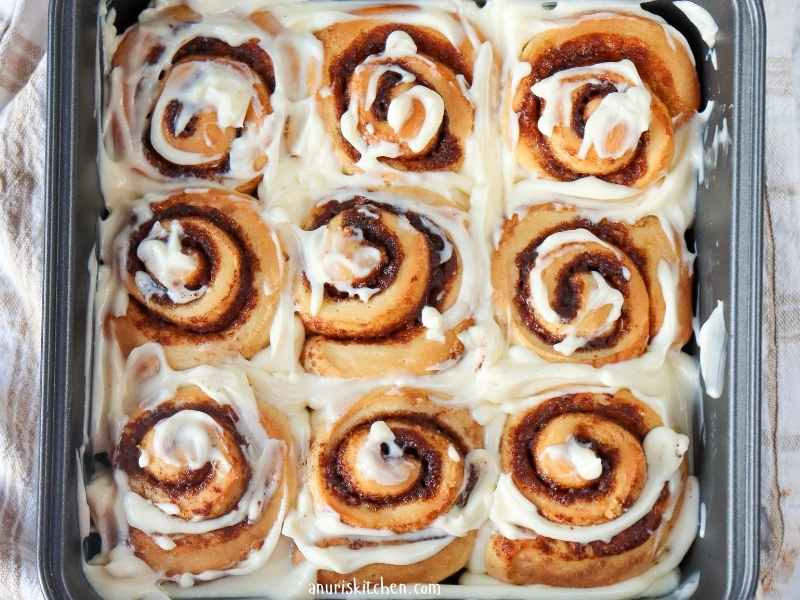 Homemade Cinnamon Roll Delight Recipe - Anuri's Kitchen