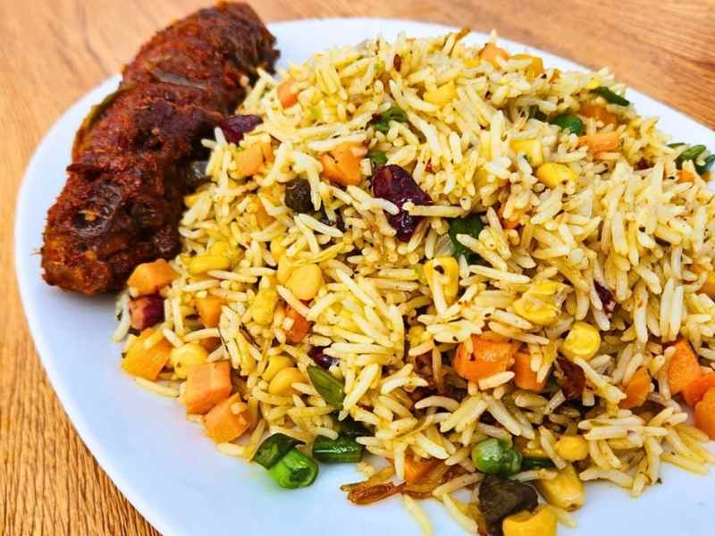 Smoky Homemade Nigerian Party Jollof Rice Recipe - Anuri's Kitchen
